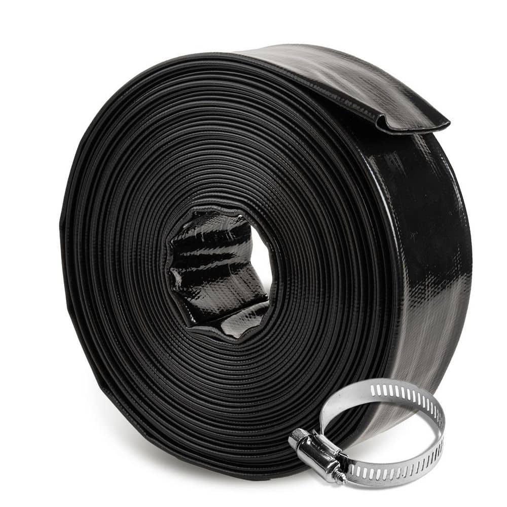 XtremepowerUS 2 in. x 50 ft. Swimming Pool Backwash Hose Discharge Hose ...