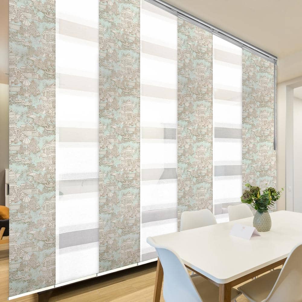 Sartodoors Gleaming Garden 110 in. - 153 in. W x 94 in. L Adjustable 7 ...