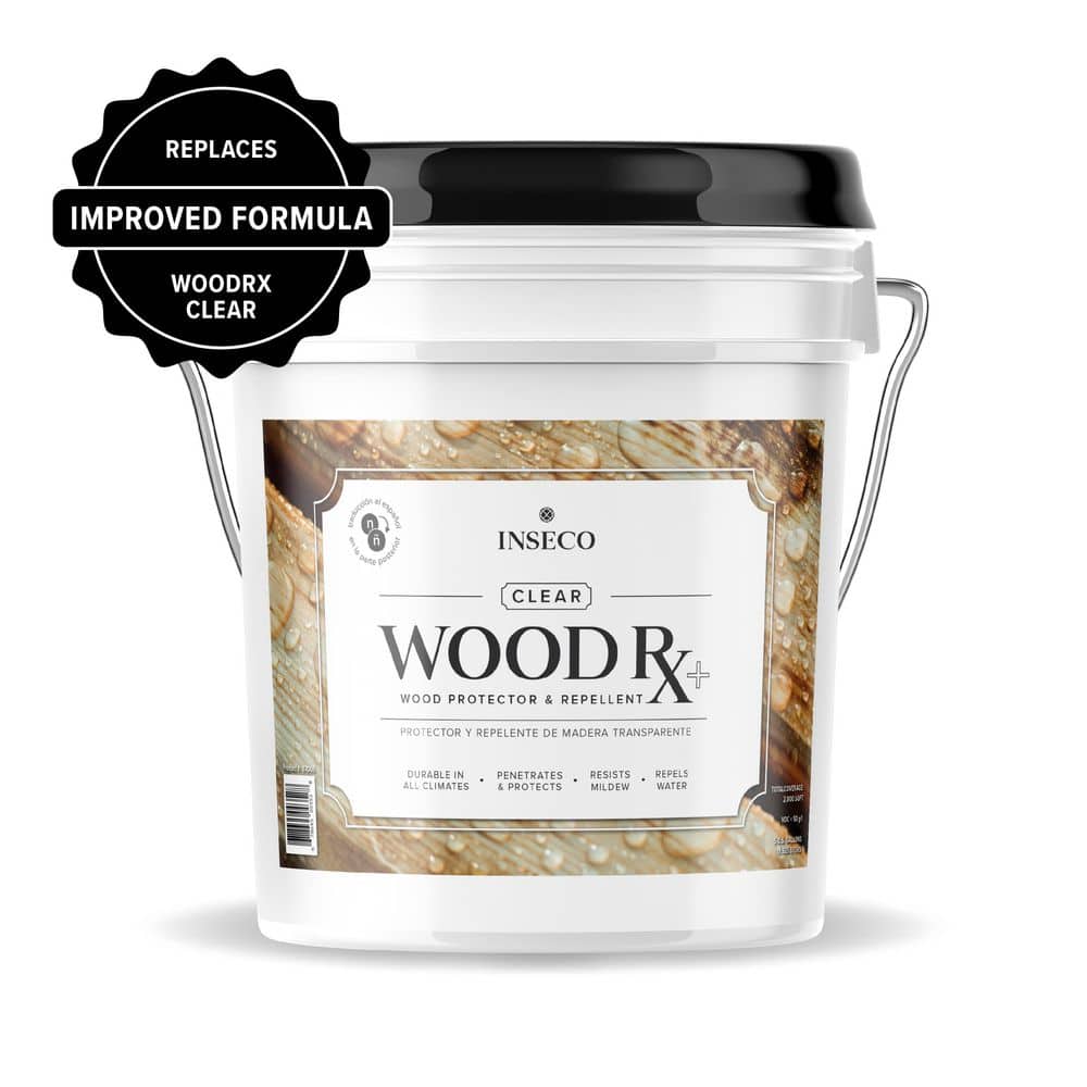 Reviews for INSECO Clear WoodRx Plus 5 Gal. Bucket Exterior Wood Sealer and Water Repellent | Pg ...