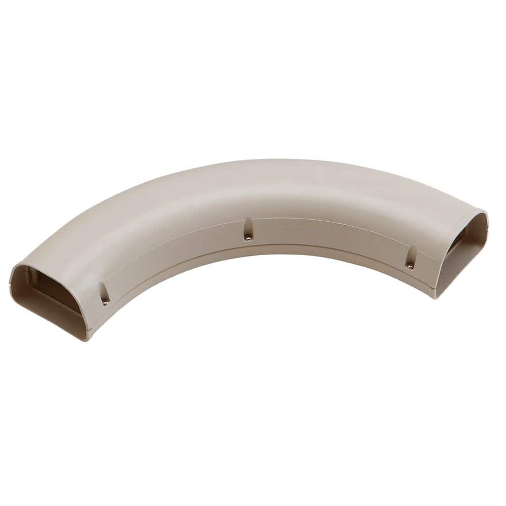 RectorSeal Fortress Lineset Covers 3.5 in. 90° Sweep Ell, Ivory 92 ...