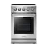Thor Kitchen 24 in. 3.73 cu. ft. Single Oven Electric Range with ...
