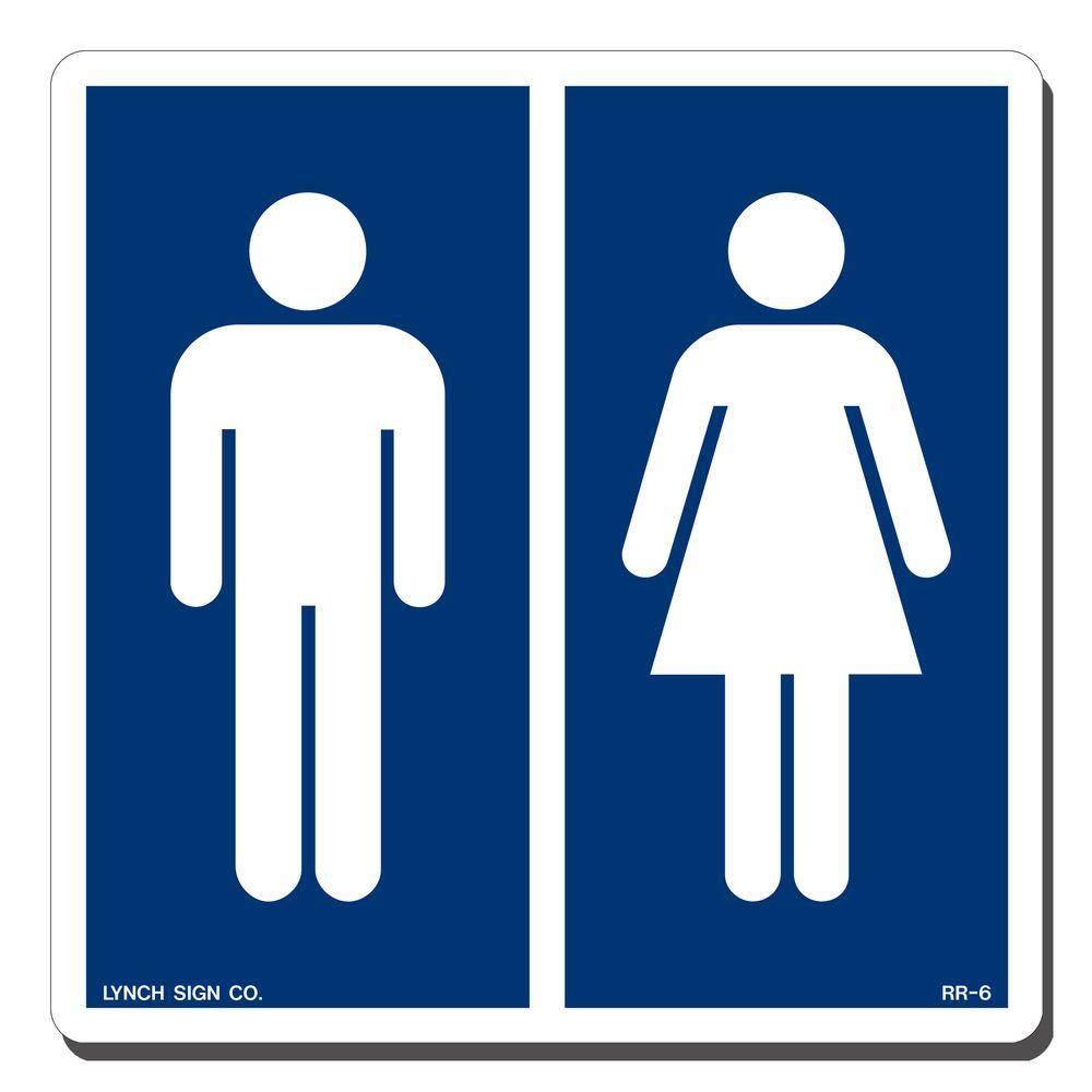 Lynch Sign 7 in. x 7 in. Men Women Symbol Sign Printed on More Durable ...