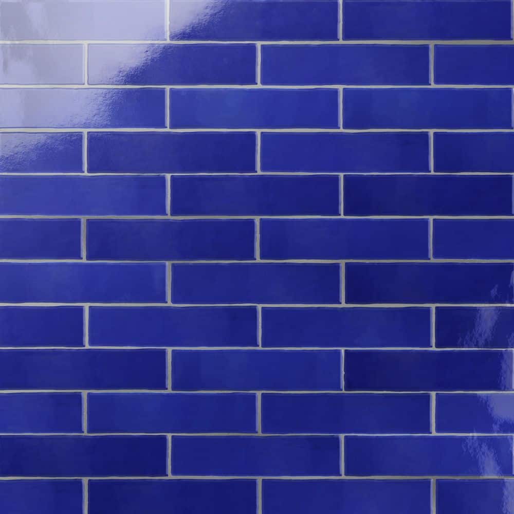 Merola Tile Viva Azul 3 in. x 12 in. Ceramic Wall Tile (4.16 sq. ft ...
