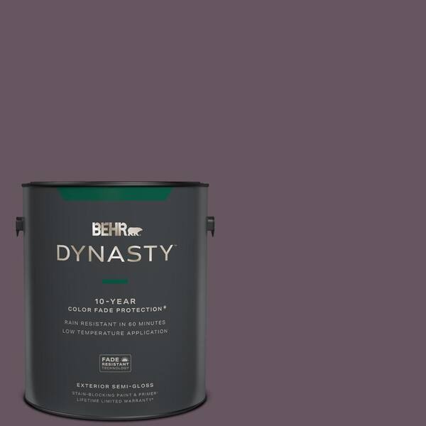 BEHR DYNASTY 1 gal. #690F-7 Indulgent Semi-Gloss Exterior Stain ...
