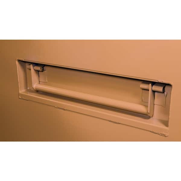 Knaack 49 in. W x 30 in. L x 60 in. H, Steel Jobsite Storage Piano Box ...