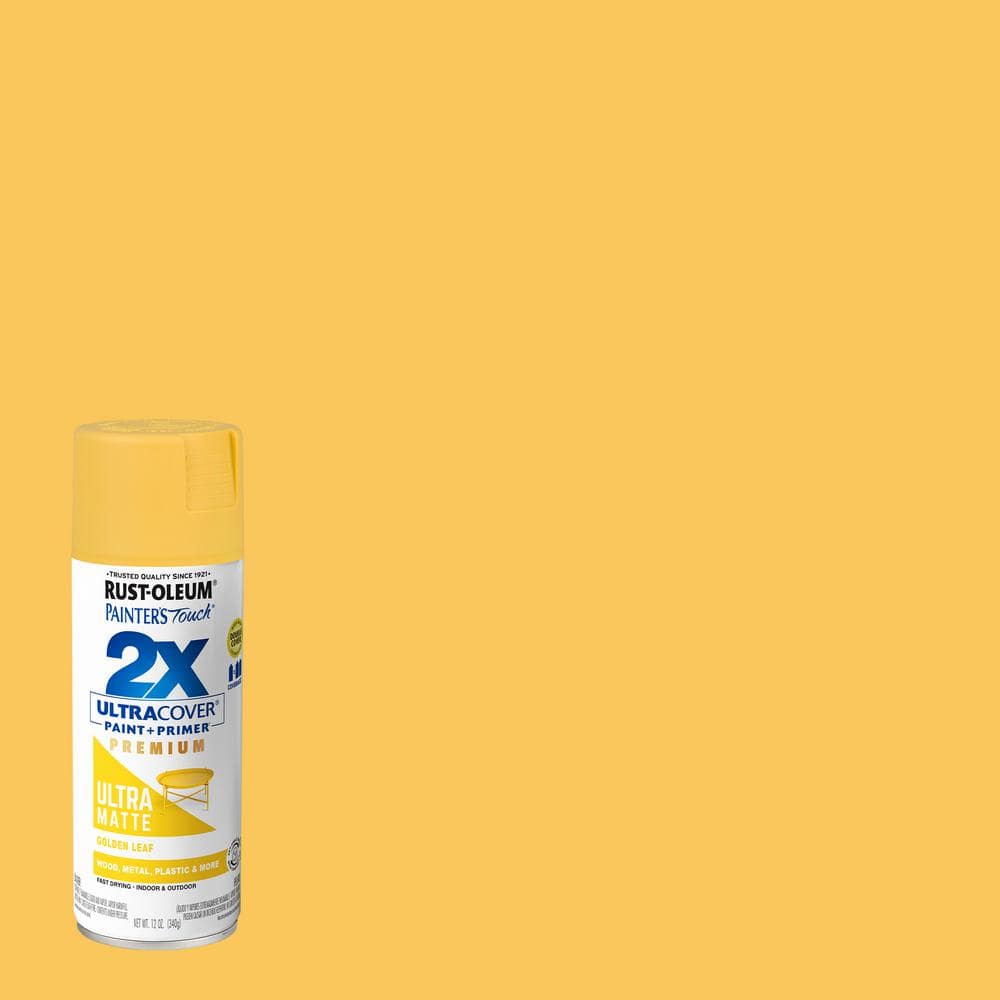 Rust-Oleum Painter's Touch 2X 12 oz. Matte Golden Leaf Ultra Cover ...