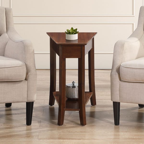 Convenience Concepts Designs to go Ensenada 16 in. W Espresso Wood ...