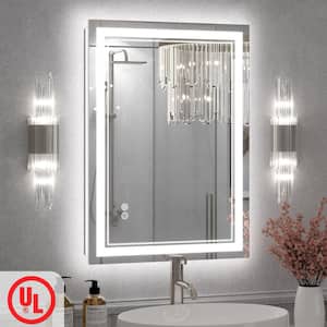 Apmir 48in. W x 28in. H Rectangular Frameless UL Certified LED ...