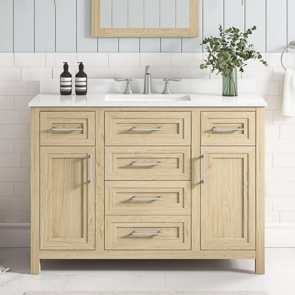 Home Decorators Collection Beaufort 48 in. Single Sink Freestanding ...