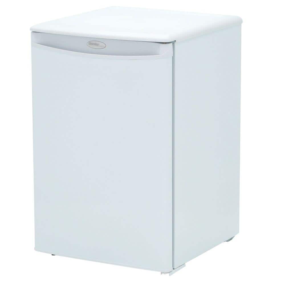 Danby 17.7 in. 2.6 cu.ft. Mini Refrigerator in White without Freezer ...