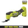 RYOBI ONE+ 18V Cordless Oscillating Multi-Tool (Tool Only) PCL430B ...