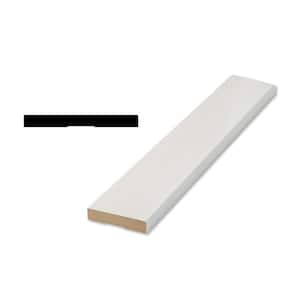 Pro Pack 206 1/2 in. x 5 1/2 in. x 144 in. Primed MDF Baseboard ...