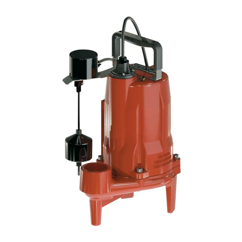 Liberty Pumps PRG-Series ProVore 1 HP 115-Volt Grinder Pump with ...