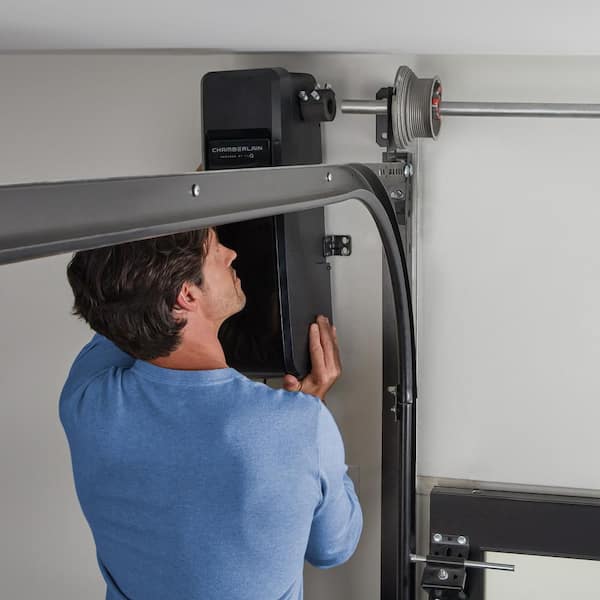 Chamberlain Ultra-Quiet Wall Mount Smart Garage Door Opener with ...