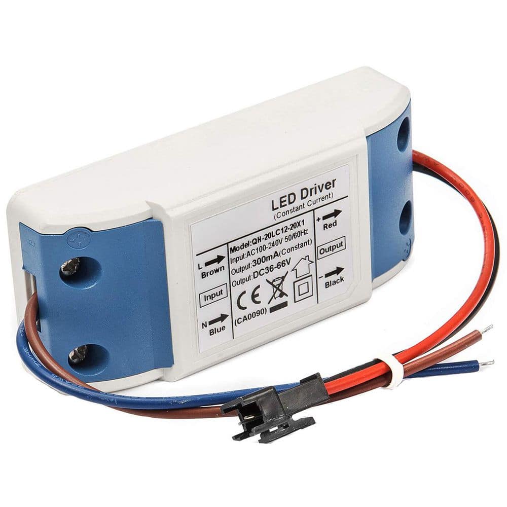 300mA 36V-66V Input 100-240V AC-DC 12W 15W 18W 20W LED Driver Lighting ...