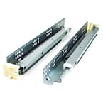 16 in. Full Extension Side Mount Ball Bearing Drawer Slide with ...