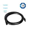 Renogy 20 ft. 10 AWG Solar Panel Extension Cable with Male and Female ...