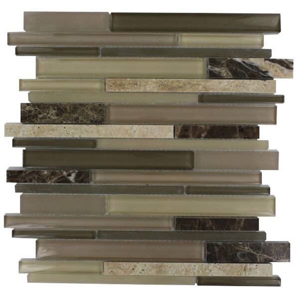 Ivy Hill Tile Cleveland Blanche Random Brick 12 in. x 12 in. x 8 mm ...
