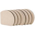 2-1/2 in. x 2 in. x 2 in. Triangle Magic Sliders (4-Pack) 04557