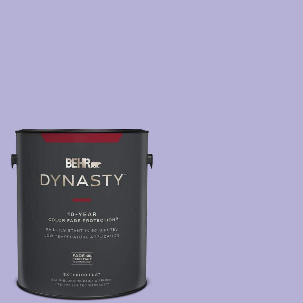Have a question about BEHR DYNASTY 1 gal. #630B-4 Freesia Purple Flat ...