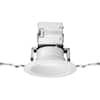 Lithonia Lighting Lithonia OneUp 4 in. White Integrated LED Recessed ...