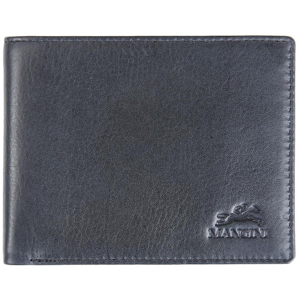 MANCINI Bellagio Collection Black Leather RFID Wallet 2020152-Black ...