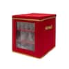 SIMPLIFY 12 Gal. 27-Count Large Ornament Storage Box with See Through ...