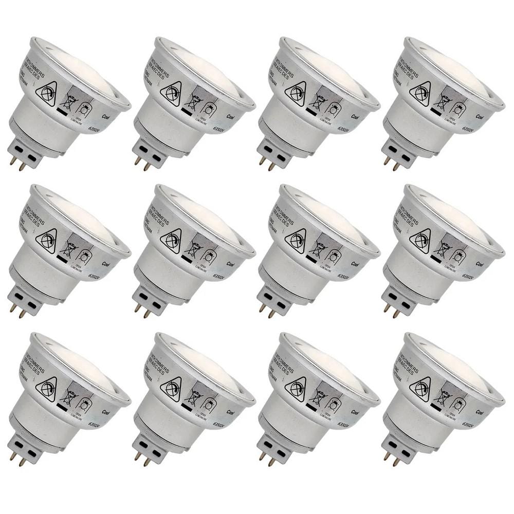 Viribright MR16 GU5.3 25-Watt Halogen Equivalent 6000K - 6-Pack 752149 ...