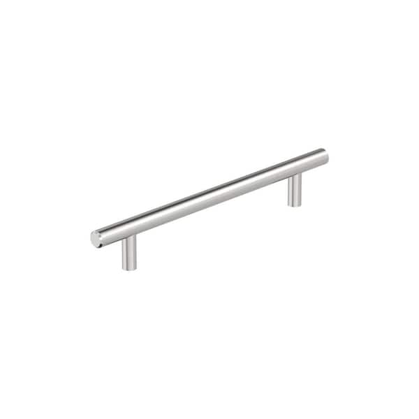 Amerock Bar Pulls 6-5/16 in. (160mm) Modern Stainless Steel Bar Cabinet ...