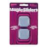 Magic Sliders 1-3/4 in. Square Sliders (4-Pack) 04045 - The Home Depot