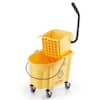 VEVOR Mop Bucket with Wringer 26 qt. Commercial Mop Bucket with Side ...