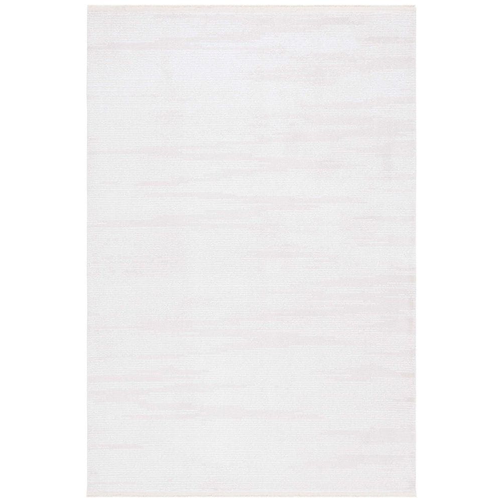 SAFAVIEH Whisper 8 ft. x 10 ft. Ivory/Beige Marble Monochrome Area Rug ...