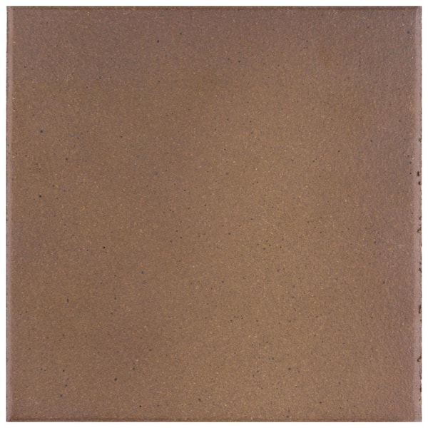 Merola Tile Quarry Flame Brown 5-7/8 in. x 5-7/8 in. Ceramic Floor and ...