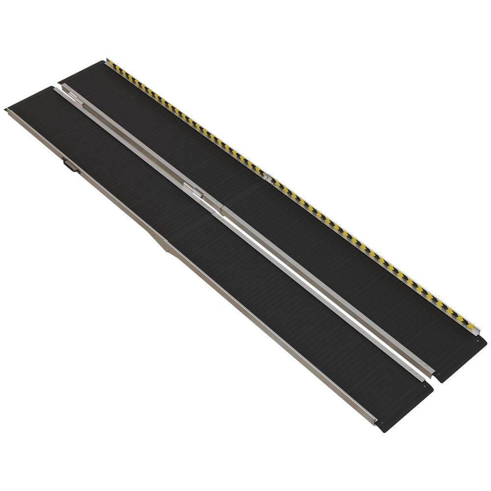 HOMCOM Wheelchair Ramp in Black 713-142V05BK - The Home Depot