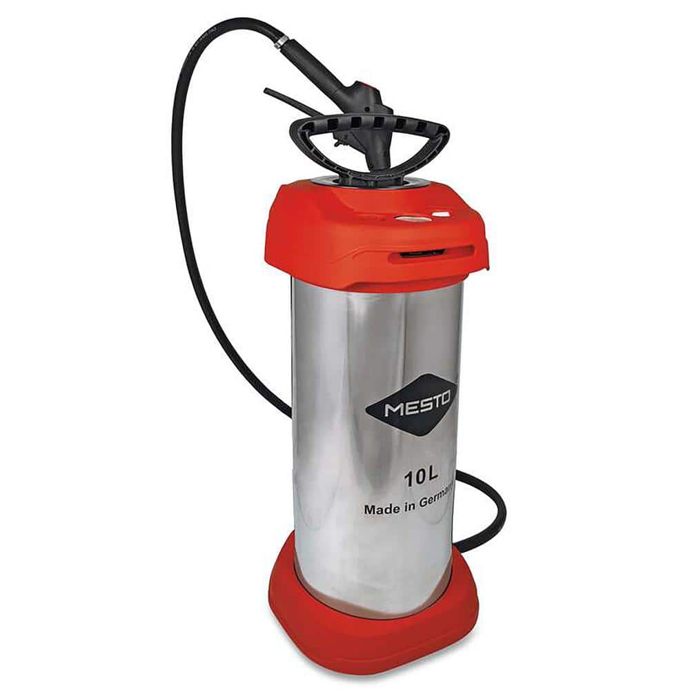 MESTO 2.64 Gal. Stainless Steel Compression Sprayer for Professional ...