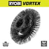 RYOBI 7 in. VORTEX Hard Bristle Brush A95HRB7 - The Home Depot