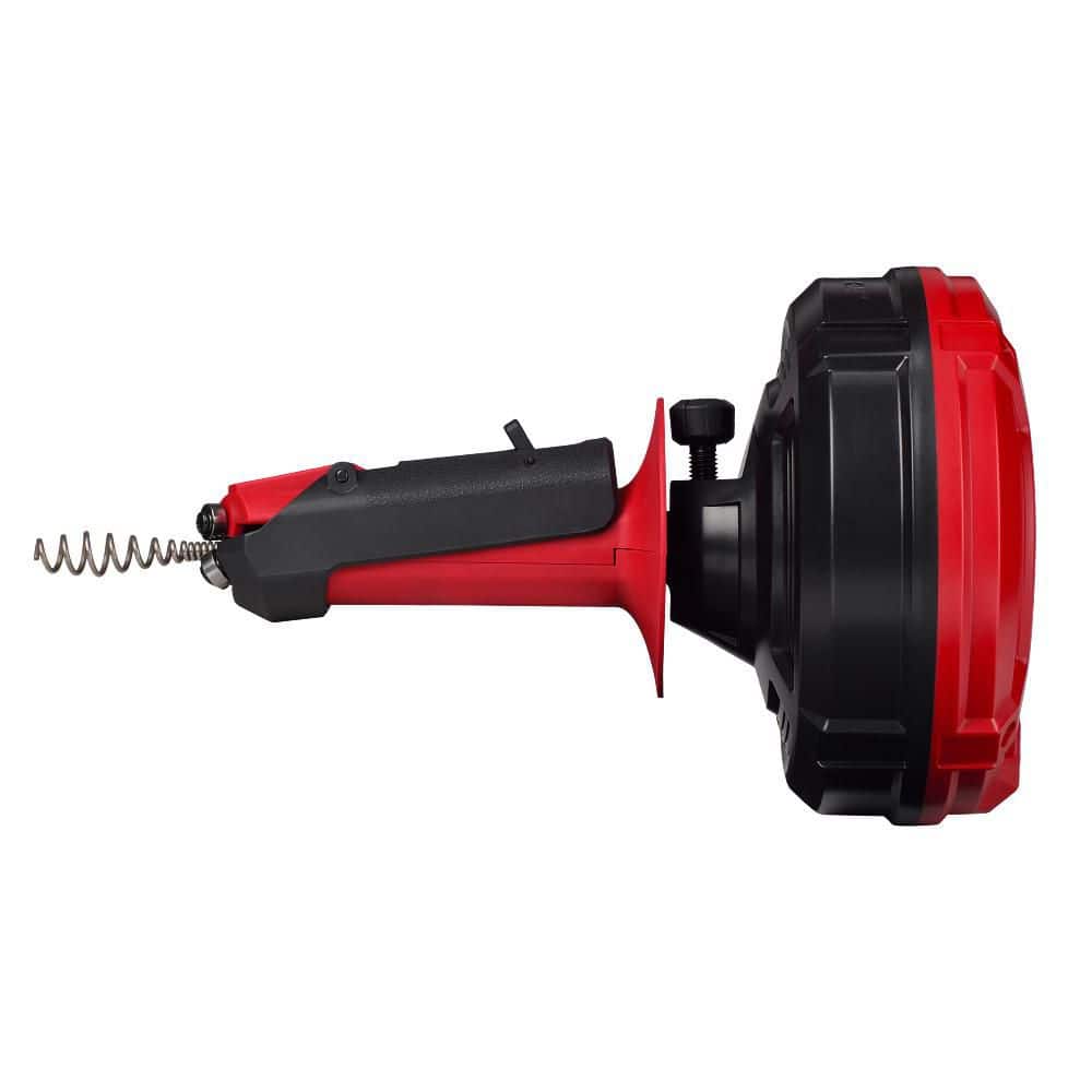 Milwaukee Trap Snake Auger Drain Cleaning Kit 49-16-2573 - The Home Depot