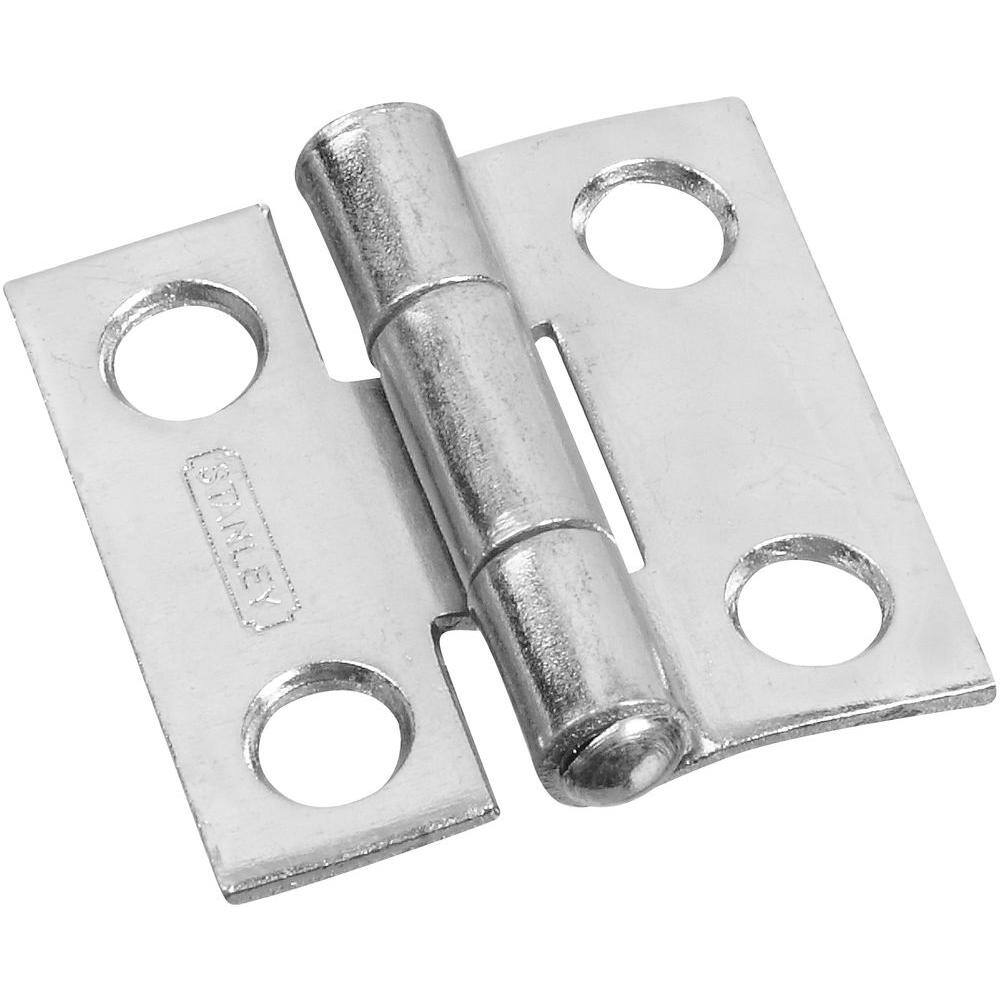 Stanley-National Hardware 1 in. Narrow Utility Hinge Non-Removable Pin ...