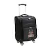 Denco NBA Milwaukee Bucks 21 in. Black Carry-On Spinner Softside ...