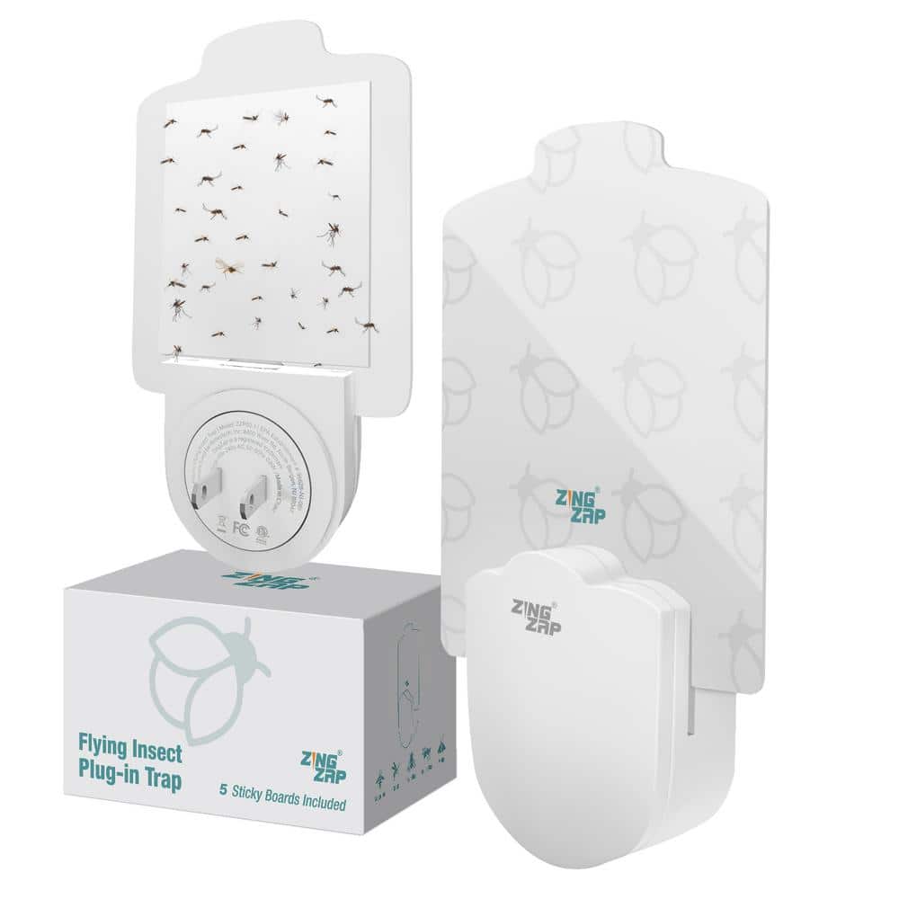 ZINGZAP Flying Insect Trap for House Flies, Fruit Flies, Moths and ...