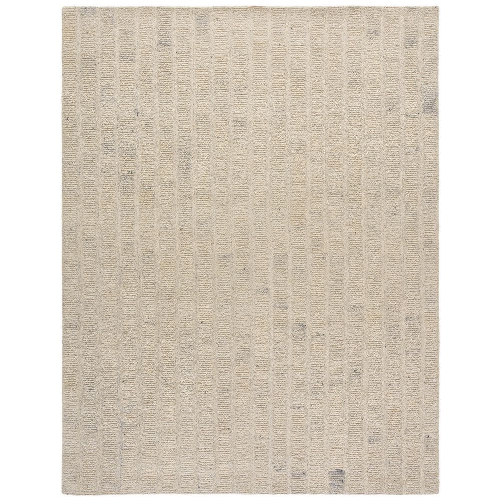 SAFAVIEH Harvest 9 ft. x 12 ft. Beige Isometric Tile Area Rug HVT108B-9 ...
