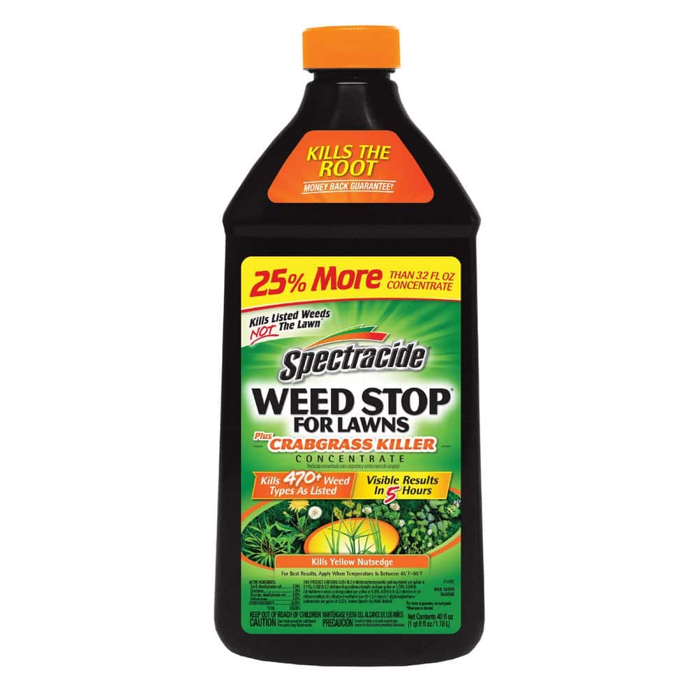 Reviews for Spectracide 40 oz. Lawn Weed and Crabgrass Killer ...