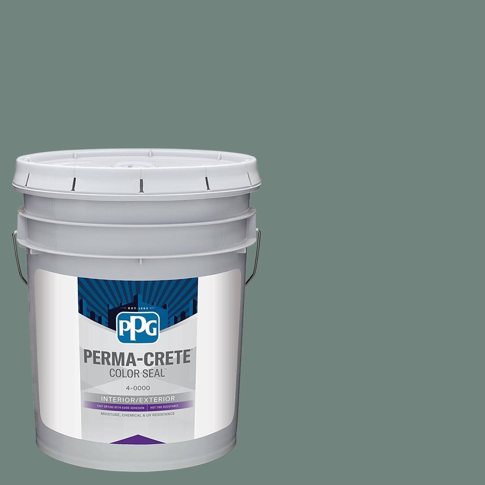 Reviews for Perma-Crete Color Seal 5 gal. PPG1136-6 Dwarf Spruce Satin ...
