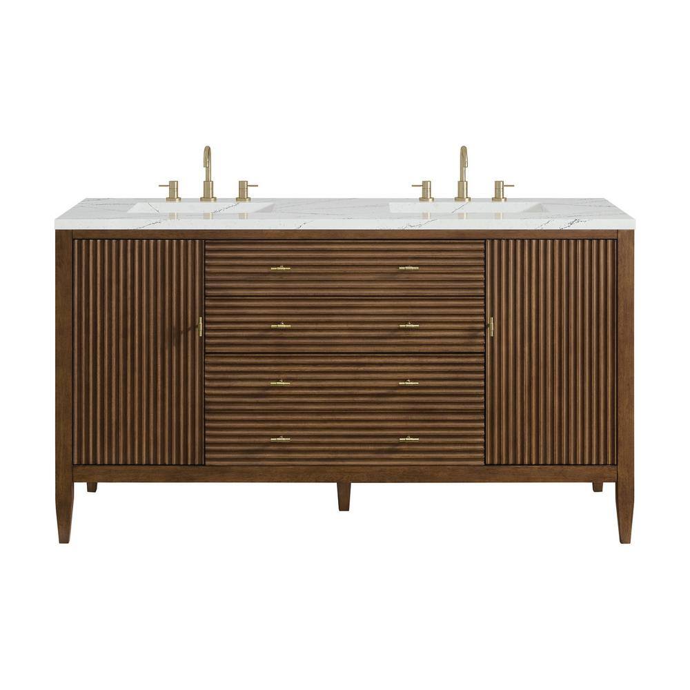 James Martin Vanities Myrrin 60.0 in. W x 23.5 in. D x 34.06 in. H ...