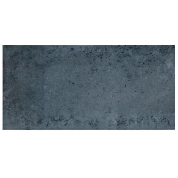 Merola Tile Camden Azurro 4 in. x 8 in. Ceramic Wall Take Home Tile ...