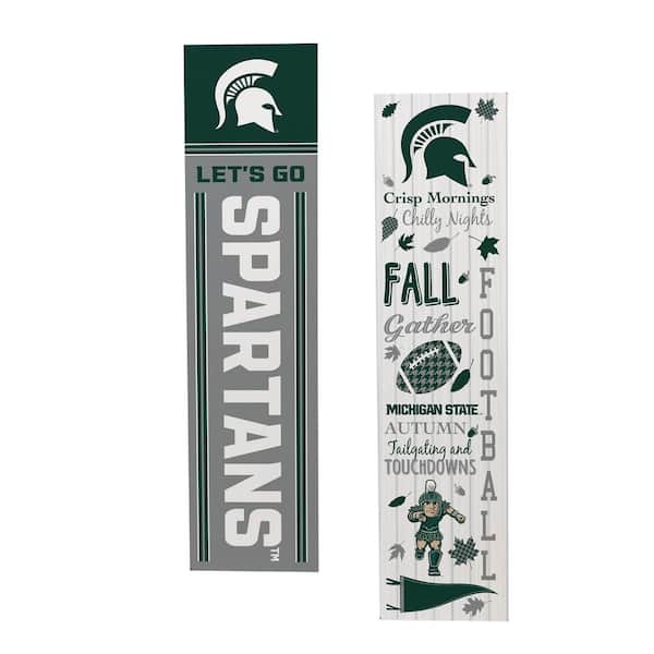 Evergreen 47 in. Double Sided Leaner Fall Seasonal Porch Sign, Michigan ...