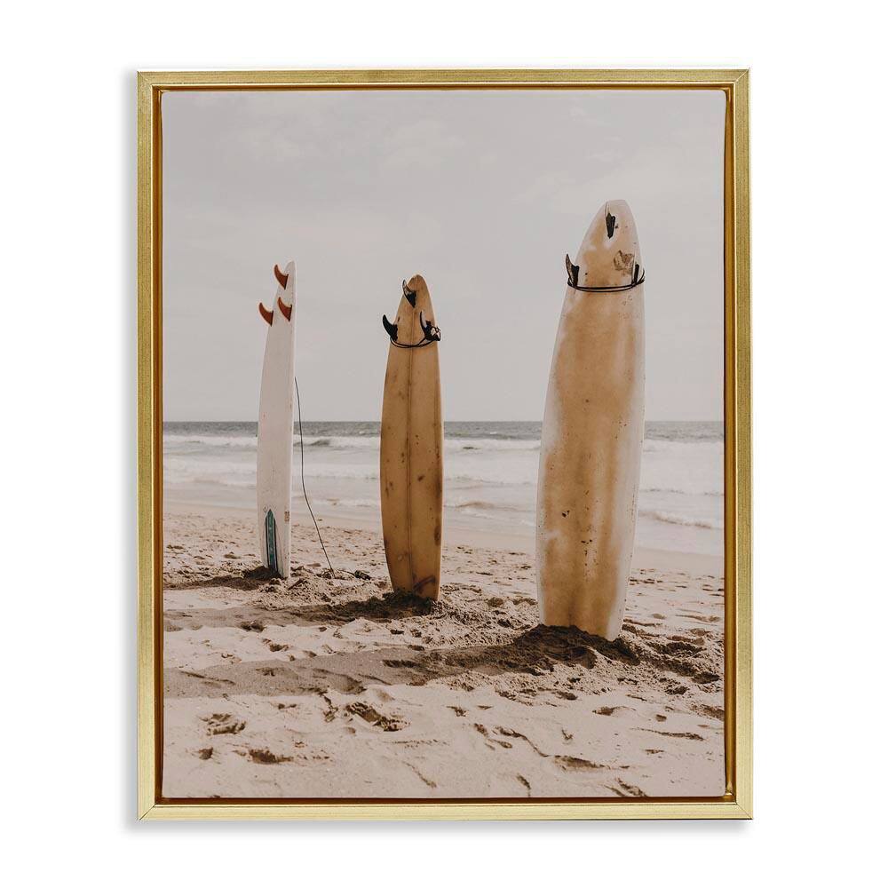 Stupell Industries Coastal Standing Surfboards by LSR Design Studio ...