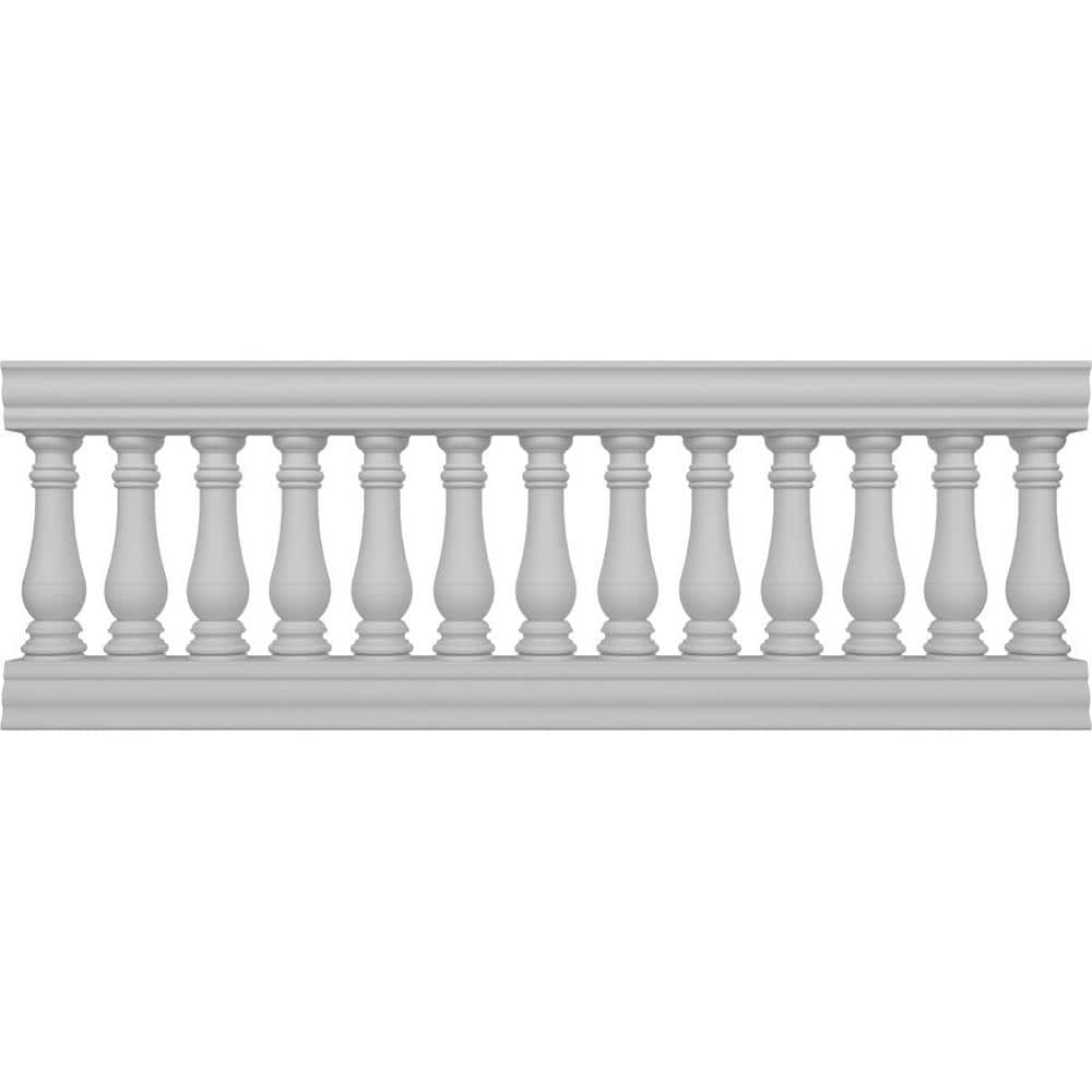 Ekena Millwork Fiberthane Bradford Balustrade 84 in. L x 32 in. H ...