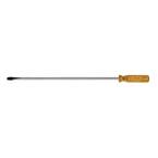 Klein Tools 3/8 in. Keystone-Tip Flat Head Screwdriver with 12 in. Square Shank BD412