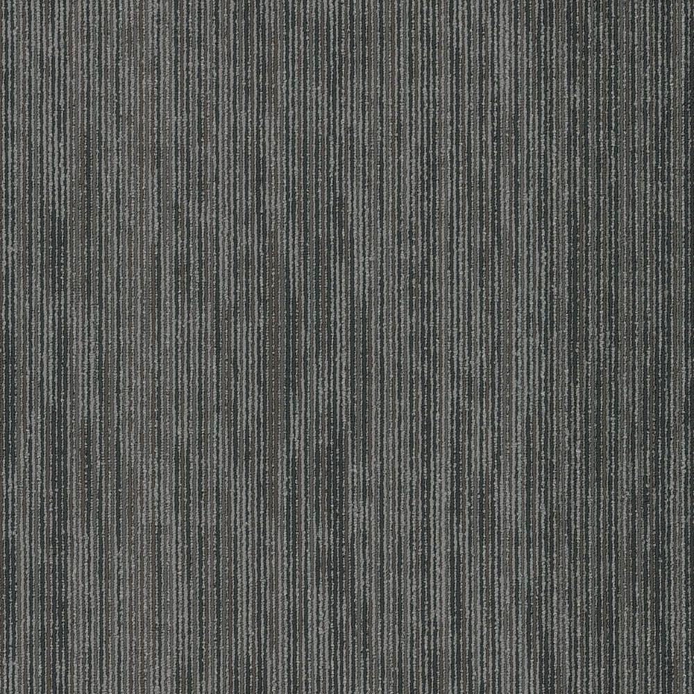 Shaw Floors Hearn - Viper - Black Commercial/Residential 24 in. x 24 in ...